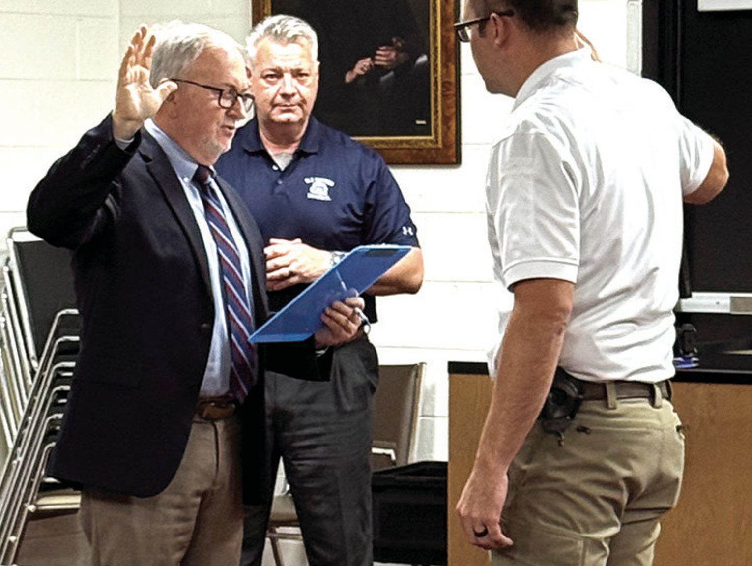 Clements Sworn In