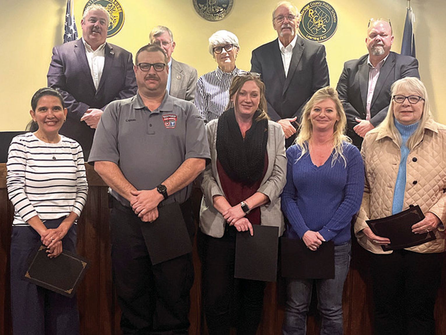 County Employees Recognized
