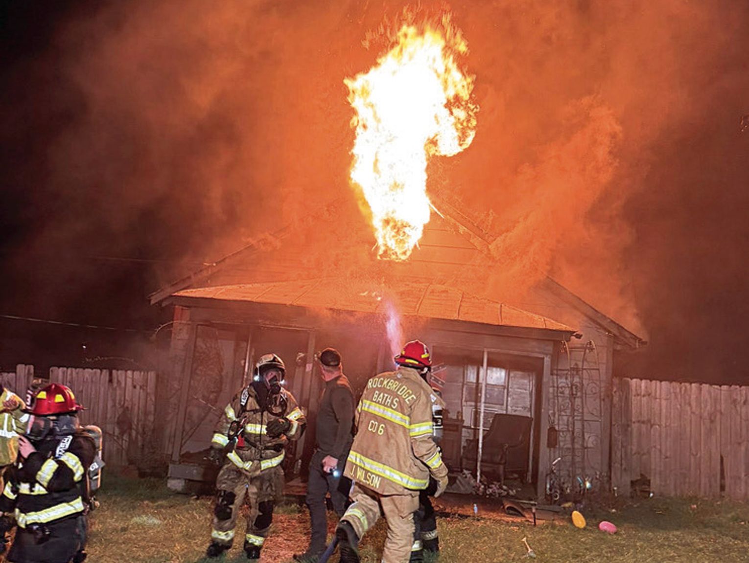 Fire Destroys Goshen Home