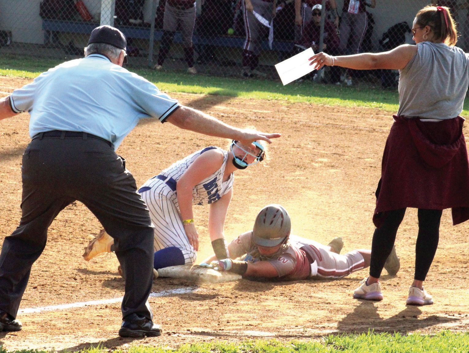 GW Ousts PM In Softball
