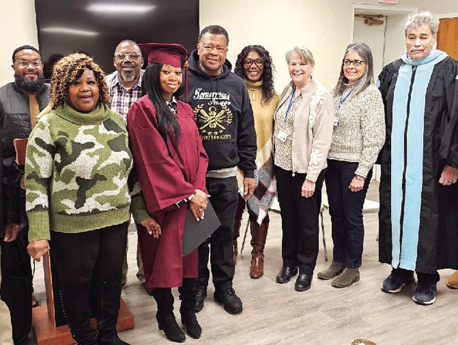 Library Hosts Graduation Ceremony