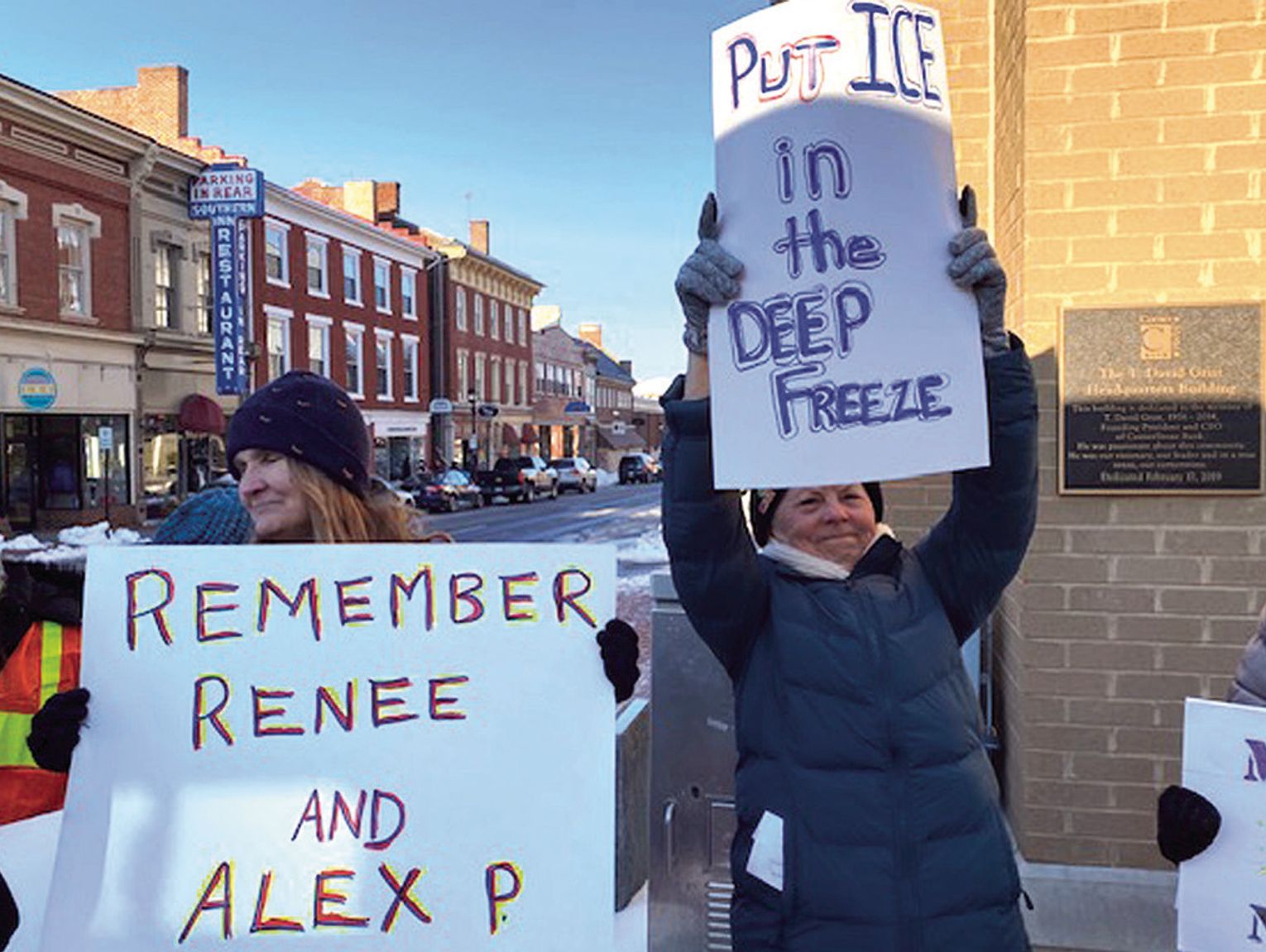 Protesting ICE