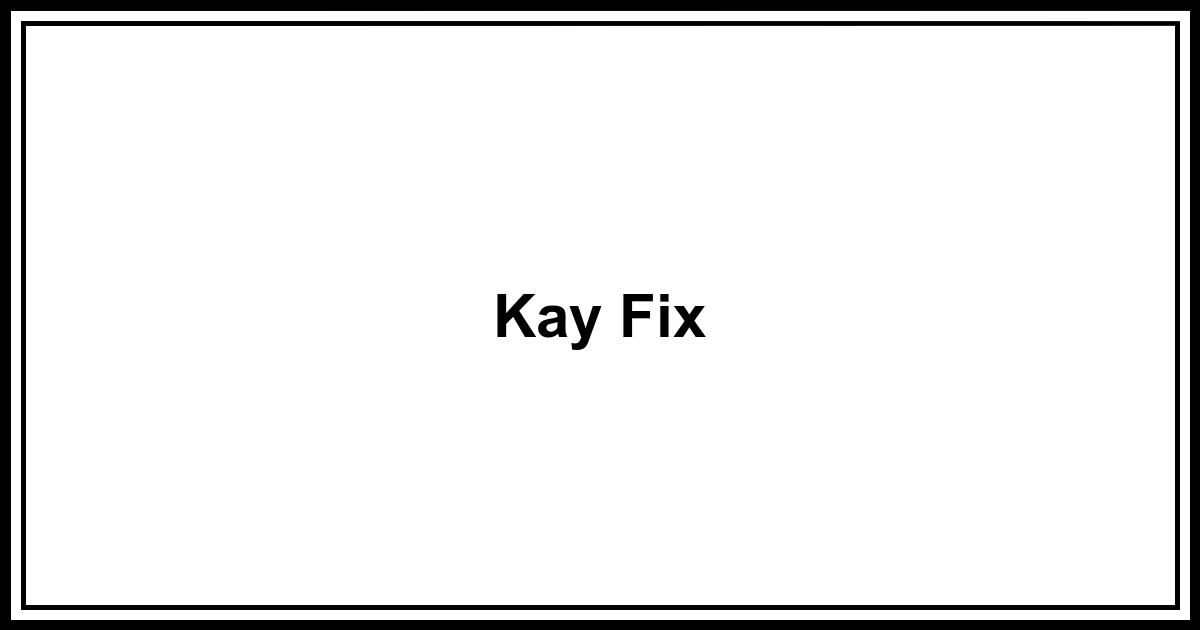 Obituary: Kay Fix