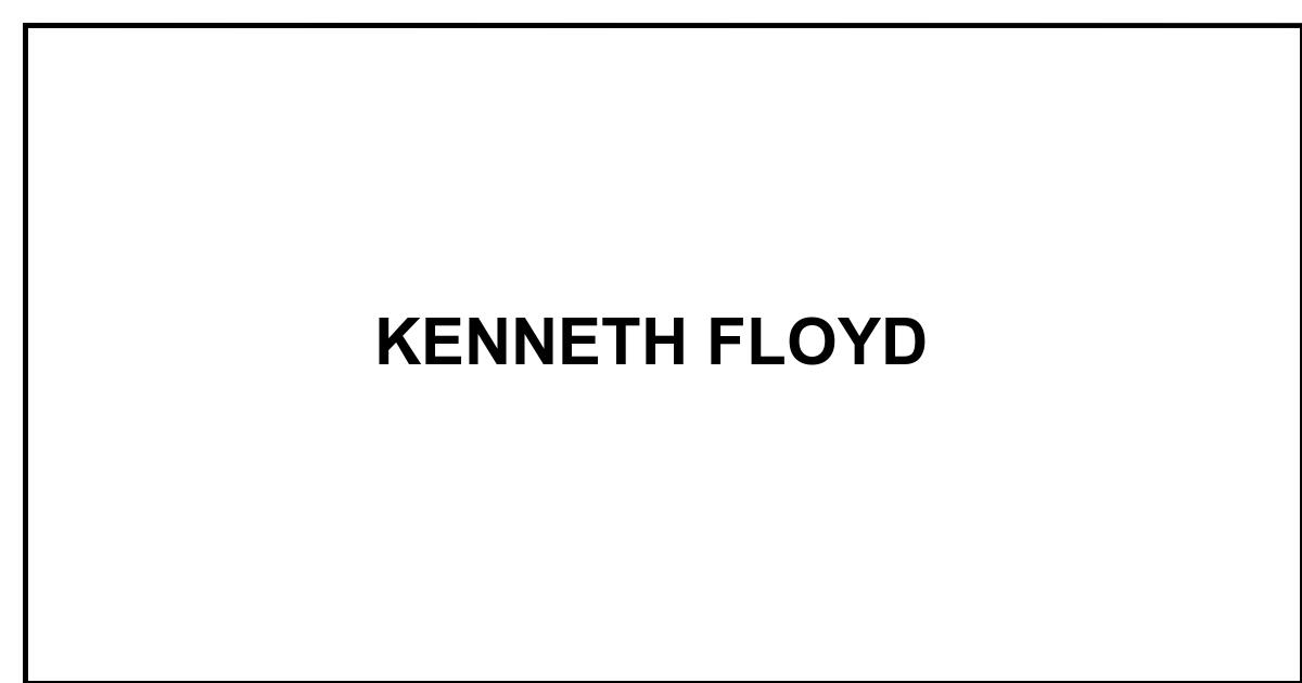 Obituary: KENNETH FLOYD