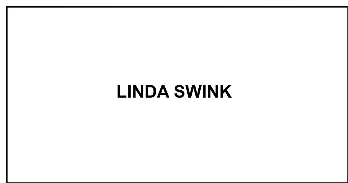 Obituary: LINDA SWINK