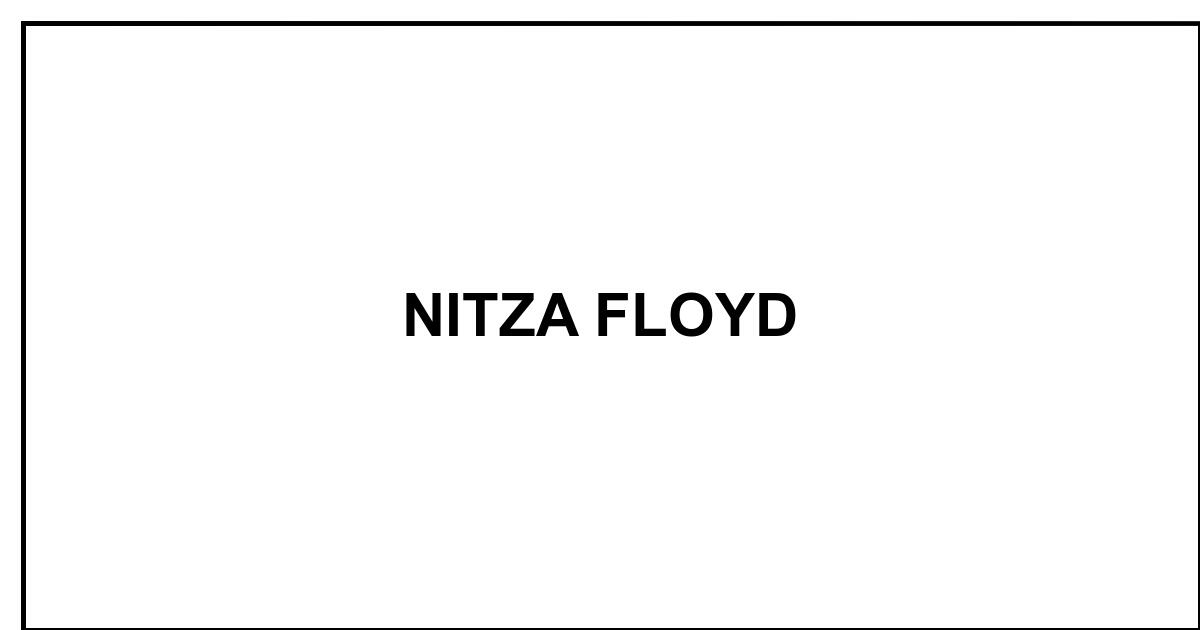Obituary: NITZA FLOYD
